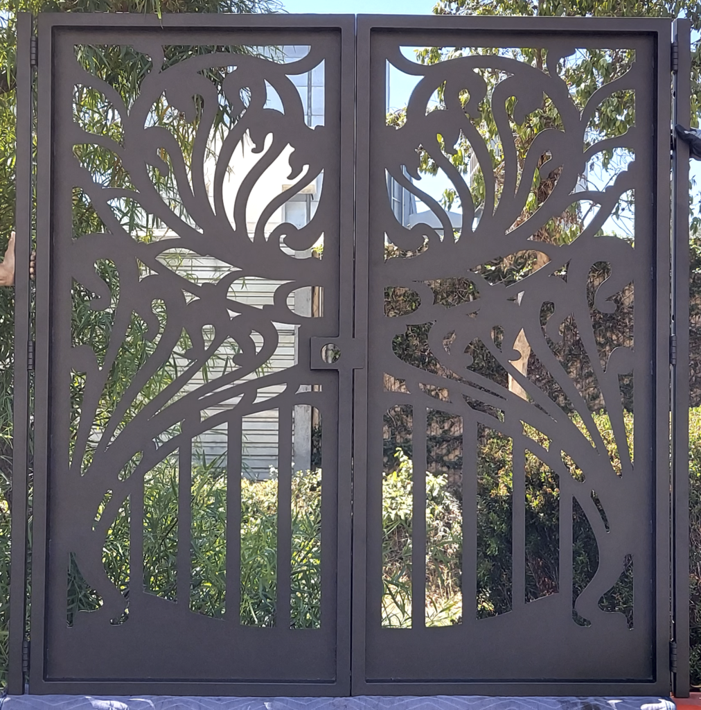 Dual Urban Modern Gate #8473 - DaVinci Gate
